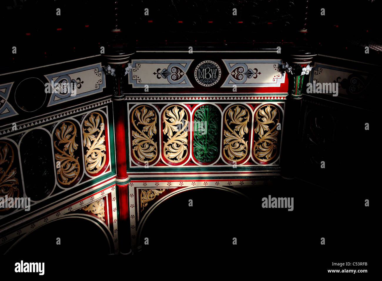 Interior of Crossness pumping station, built in Victorian times by ...