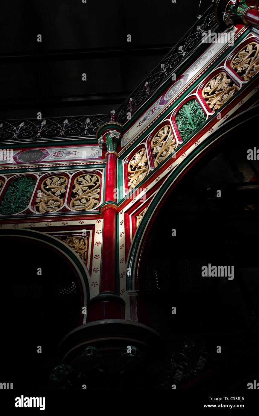 Interior of Crossness pumping station, built in Victorian times by ...