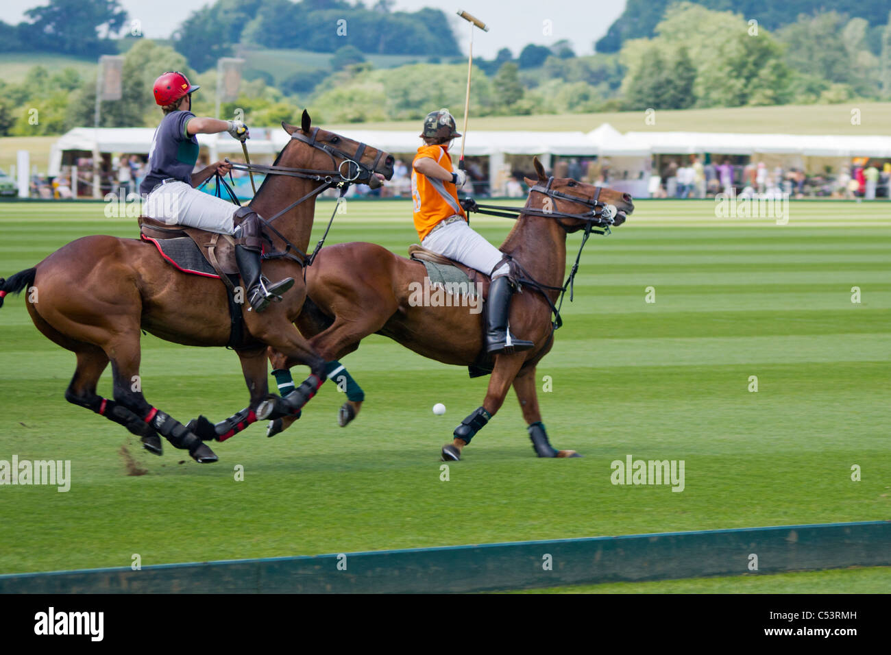 Polo match at Cowdray Park, May 2011 Stock Photo - Alamy