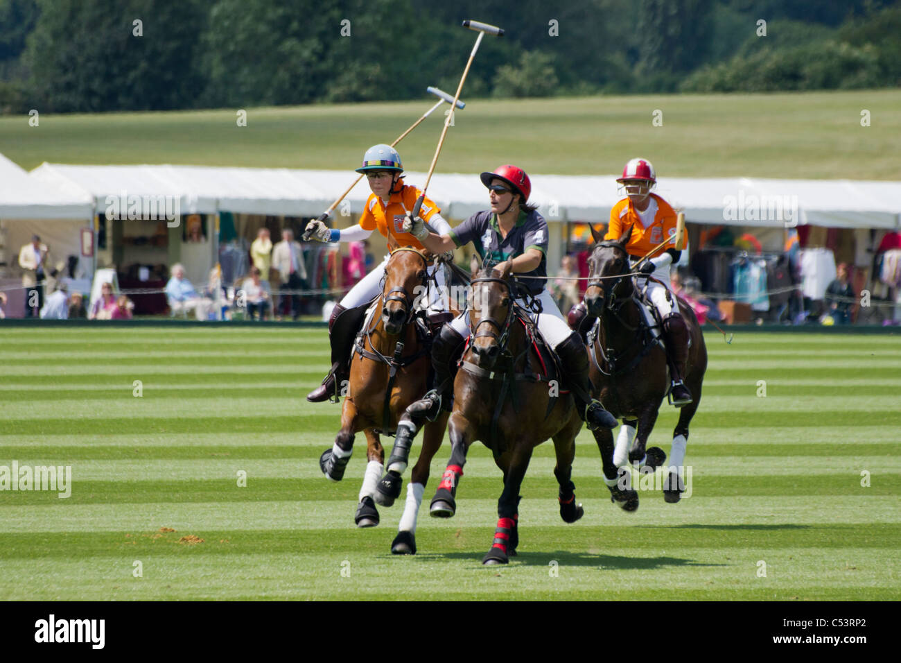 Polo match at Cowdray Park, May 2011 Stock Photo - Alamy