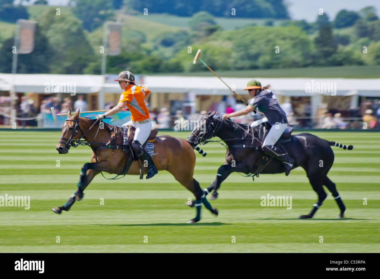 Cowdray park polo hi-res stock photography and images - Alamy