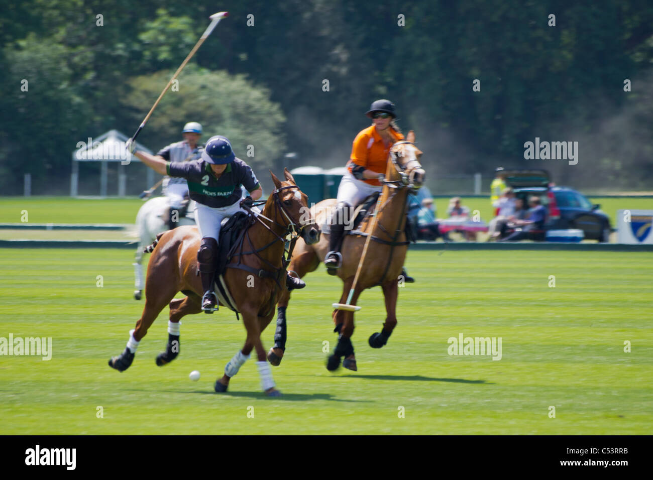 Polo match at Cowdray Park, May 2011 Stock Photo - Alamy
