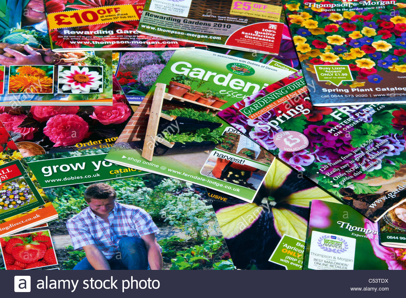 Seed Brochures High Resolution Stock Photography and Images - Alamy