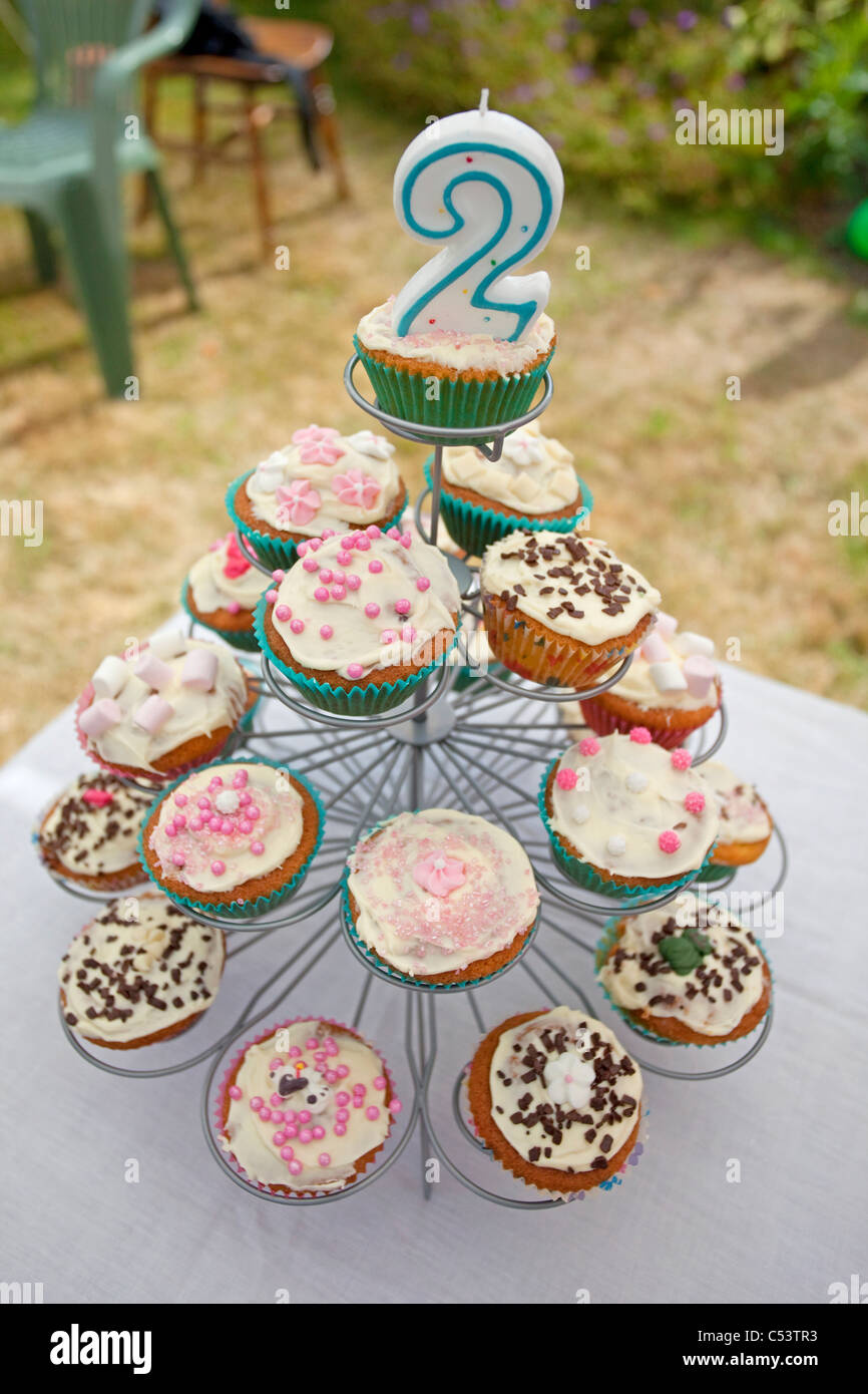 Number Two Cupcake Cake