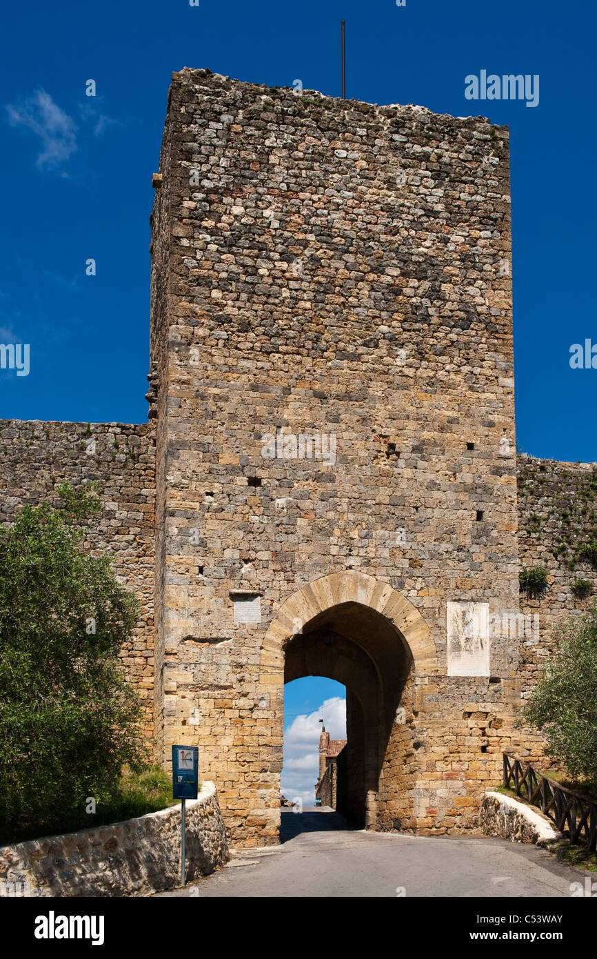 Monteriggioni, Italien | Monteriggioni, Italy Stock Photo - Alamy