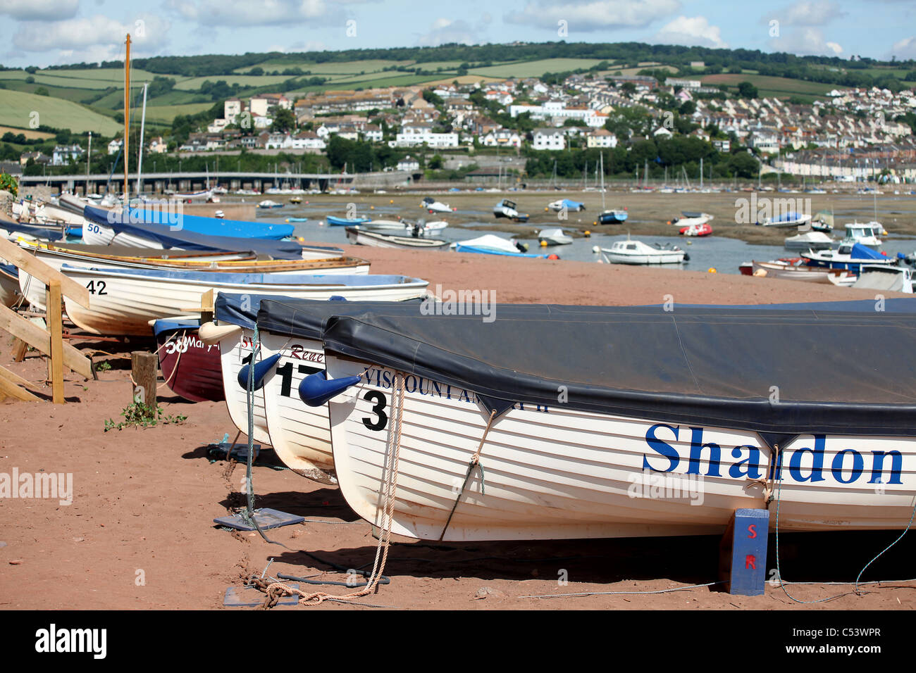 Pic by Mark Passmore/markpassmore.com. 12/09/2010. GV of Shaldon, Devon ...