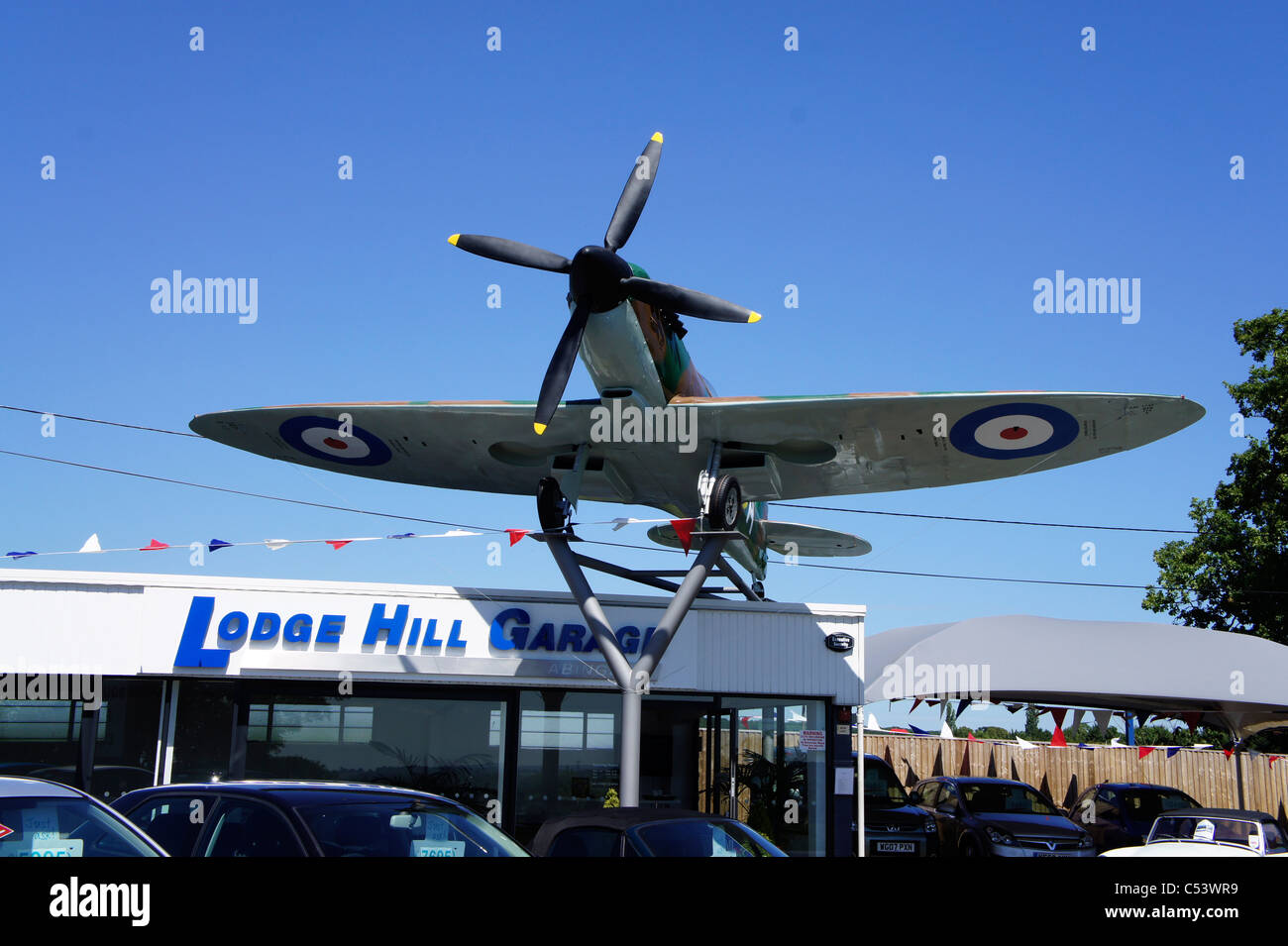 Spitfire battle of britain scramble hi-res stock photography and images ...