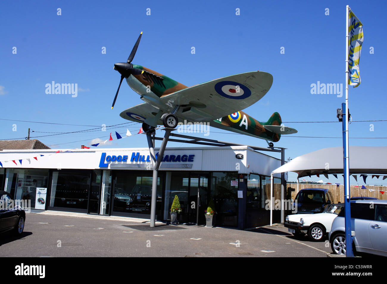 Spitfire battle of britain scramble hi-res stock photography and images ...