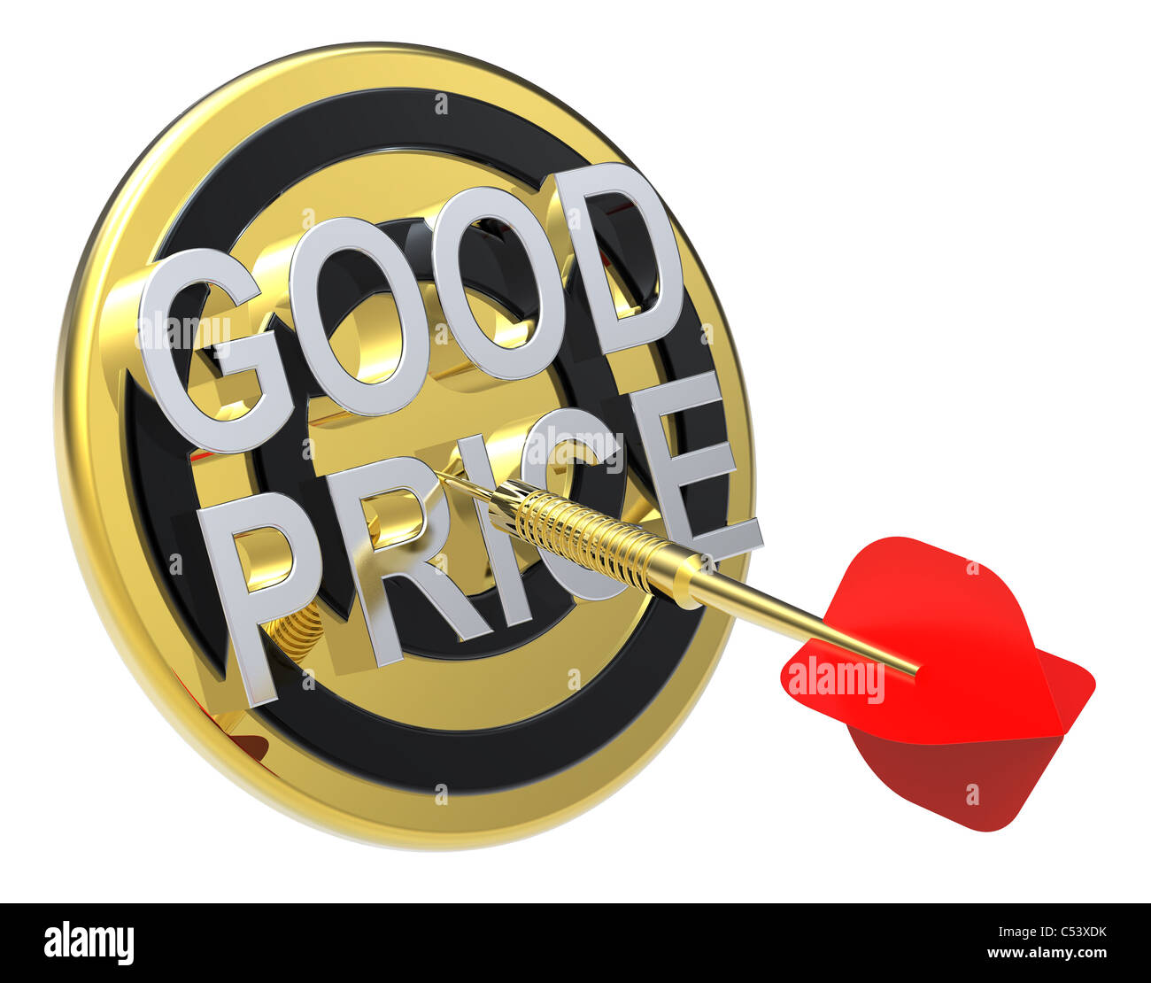 Gold target hi-res stock photography and images - Alamy