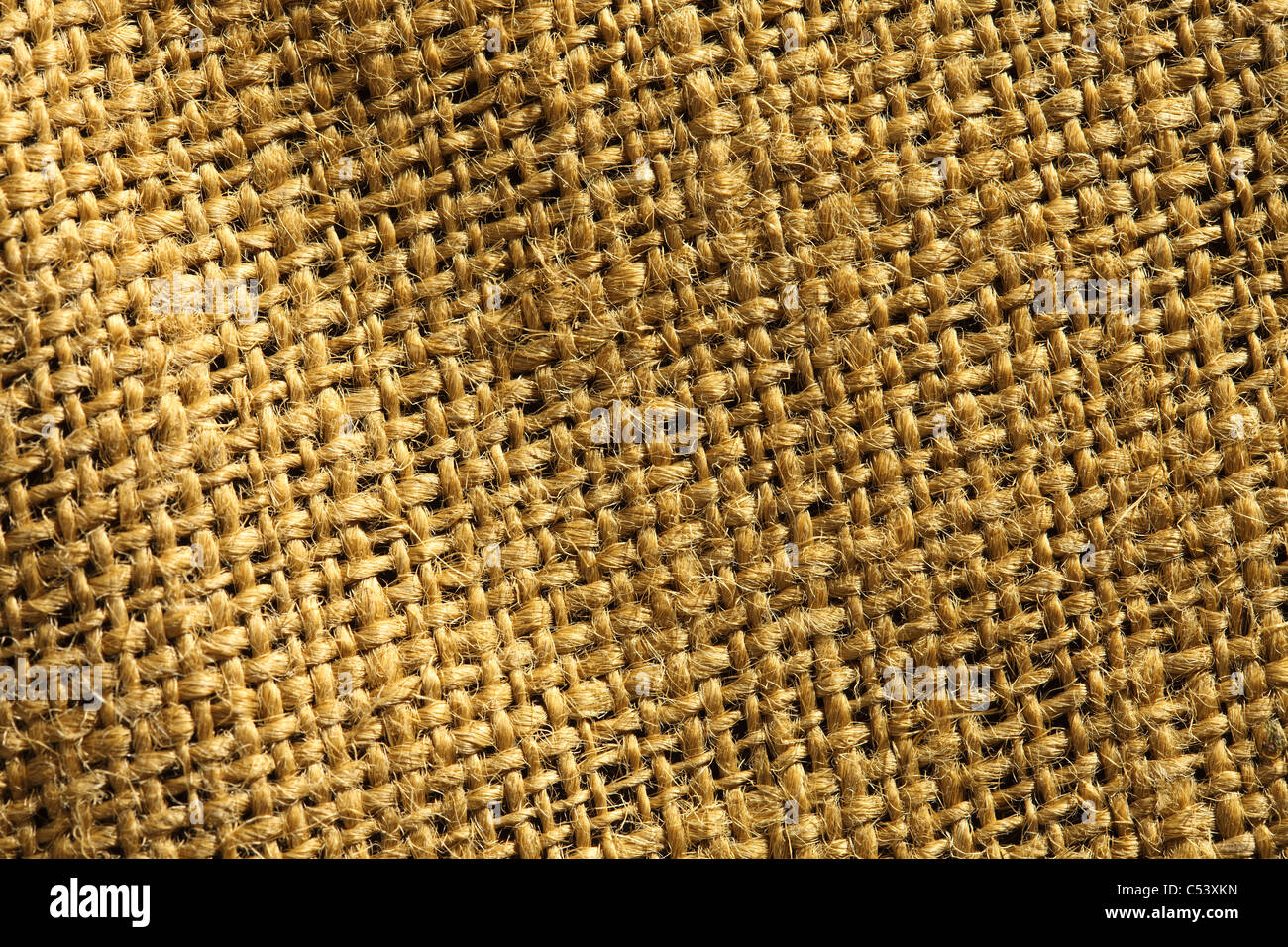 A closeup image of Burlap fabric, suitable for a background texture ...