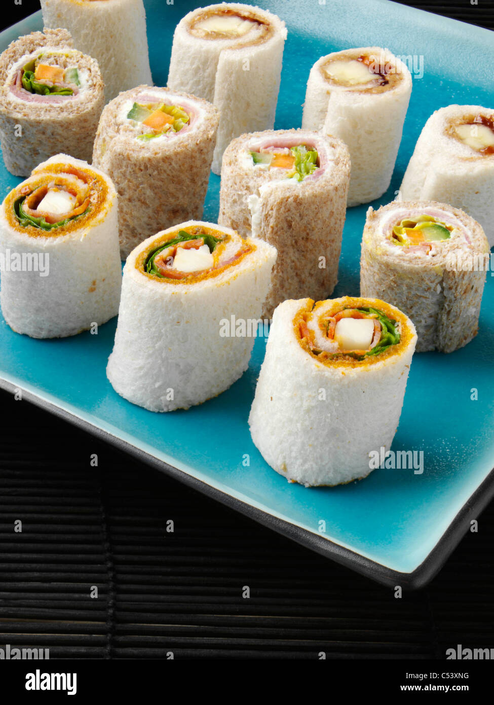 Rolled bread sushi hi-res stock photography and images - Alamy