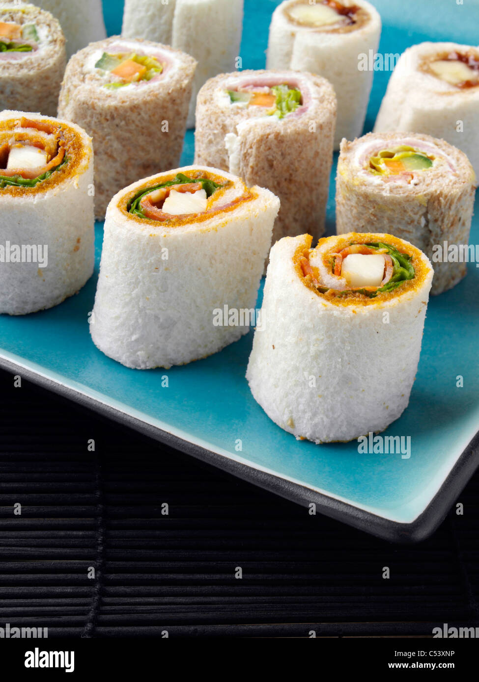 Rolled bread sushi hi-res stock photography and images - Alamy