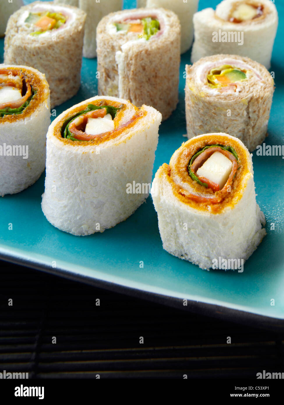Rolled bread sushi hi-res stock photography and images - Alamy