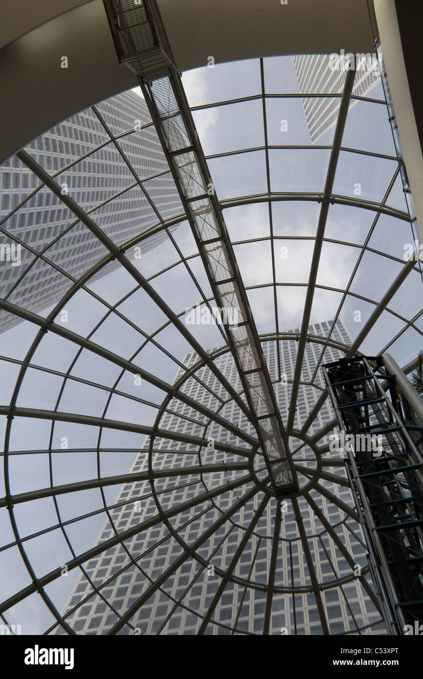 Inside one of the Azrieli Towers Tel Aviv Israel Stock Photo - Alamy