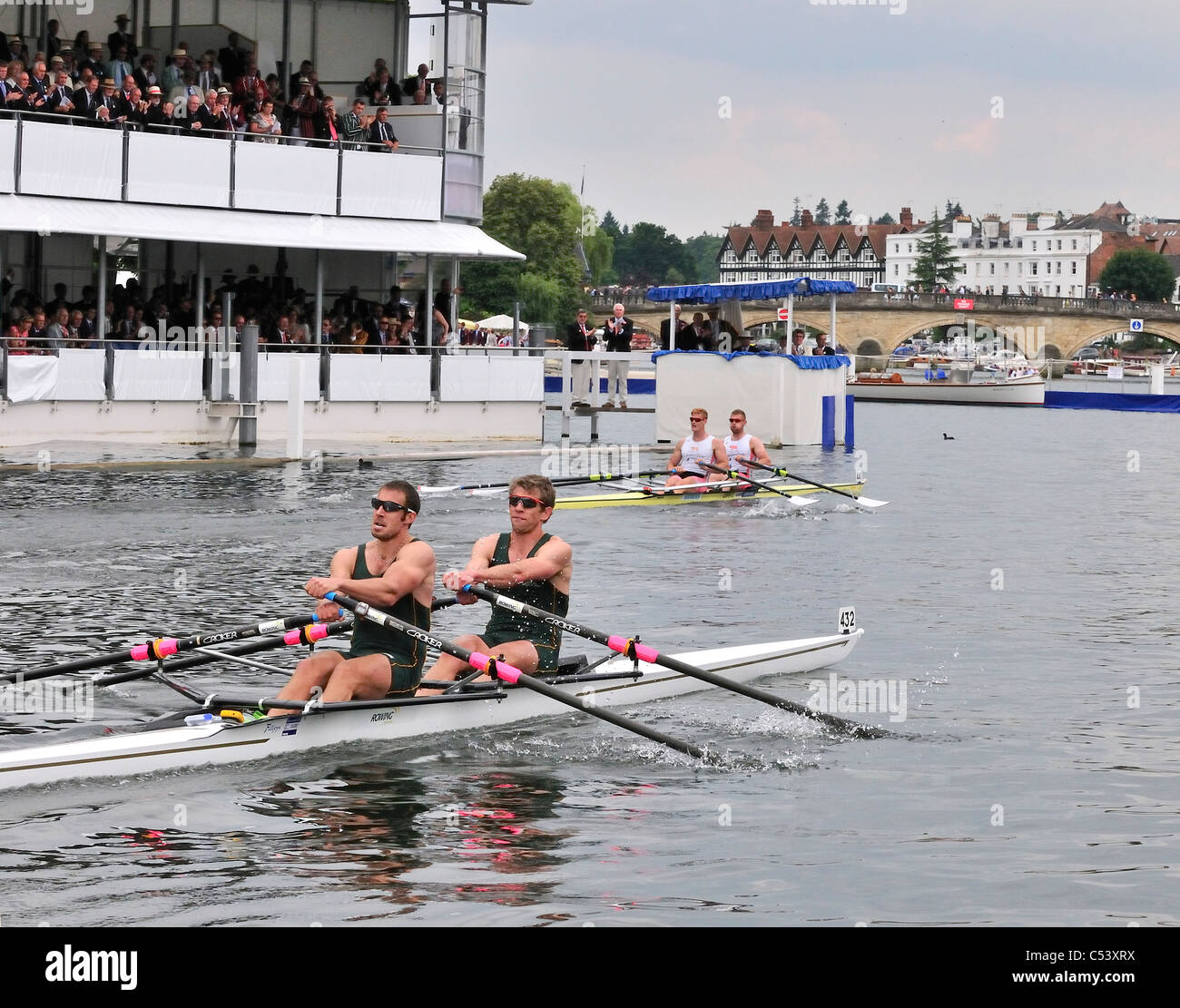 Henley Royal Regatta Finals 2011 M.W.Wells & R.M. Bateman (Leander Club ...