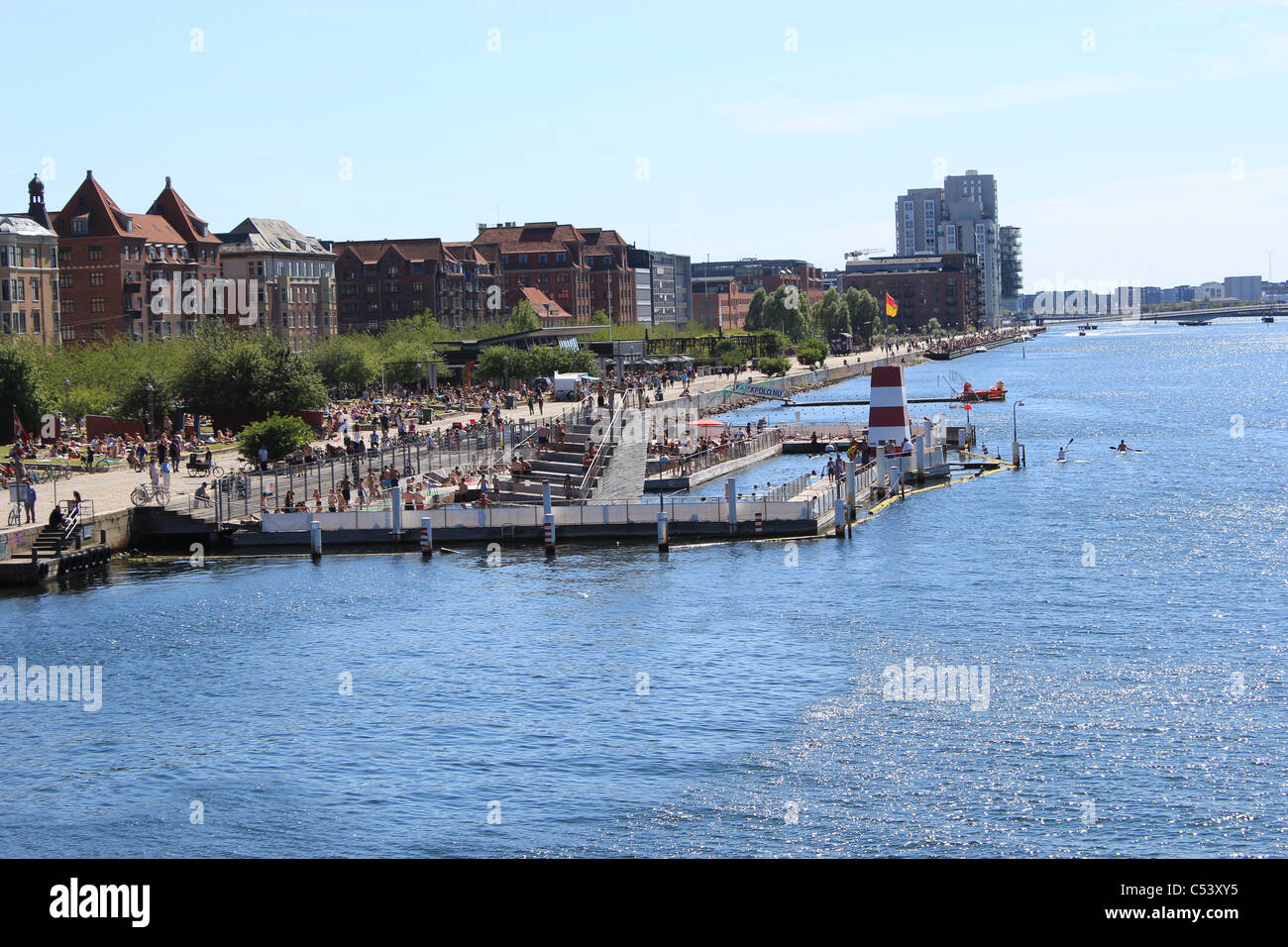 Islands brygge harbour baths hi-res stock photography and images - Alamy