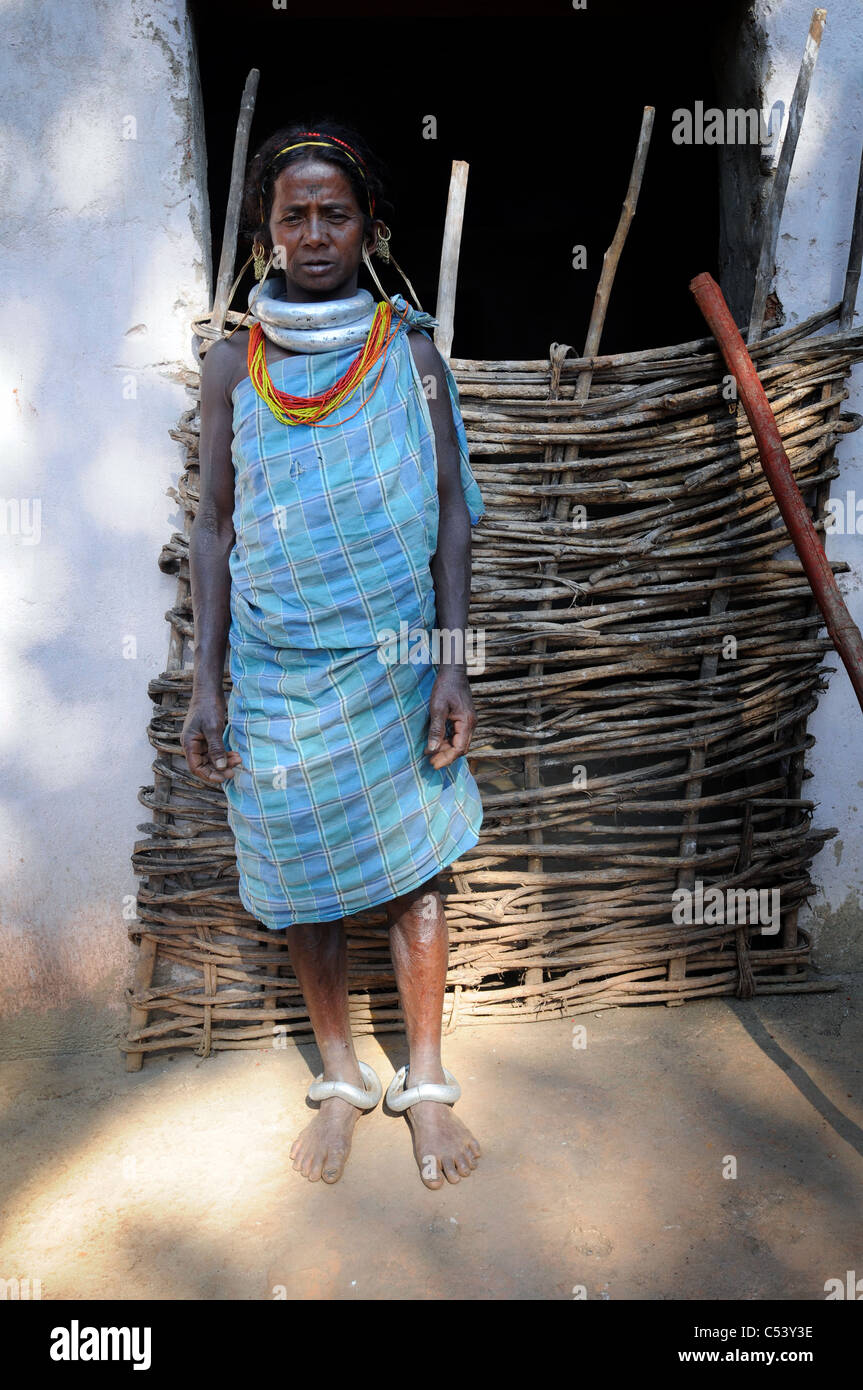 Gadba tribal people in the Indian state of Orissa Stock Photo - Alamy