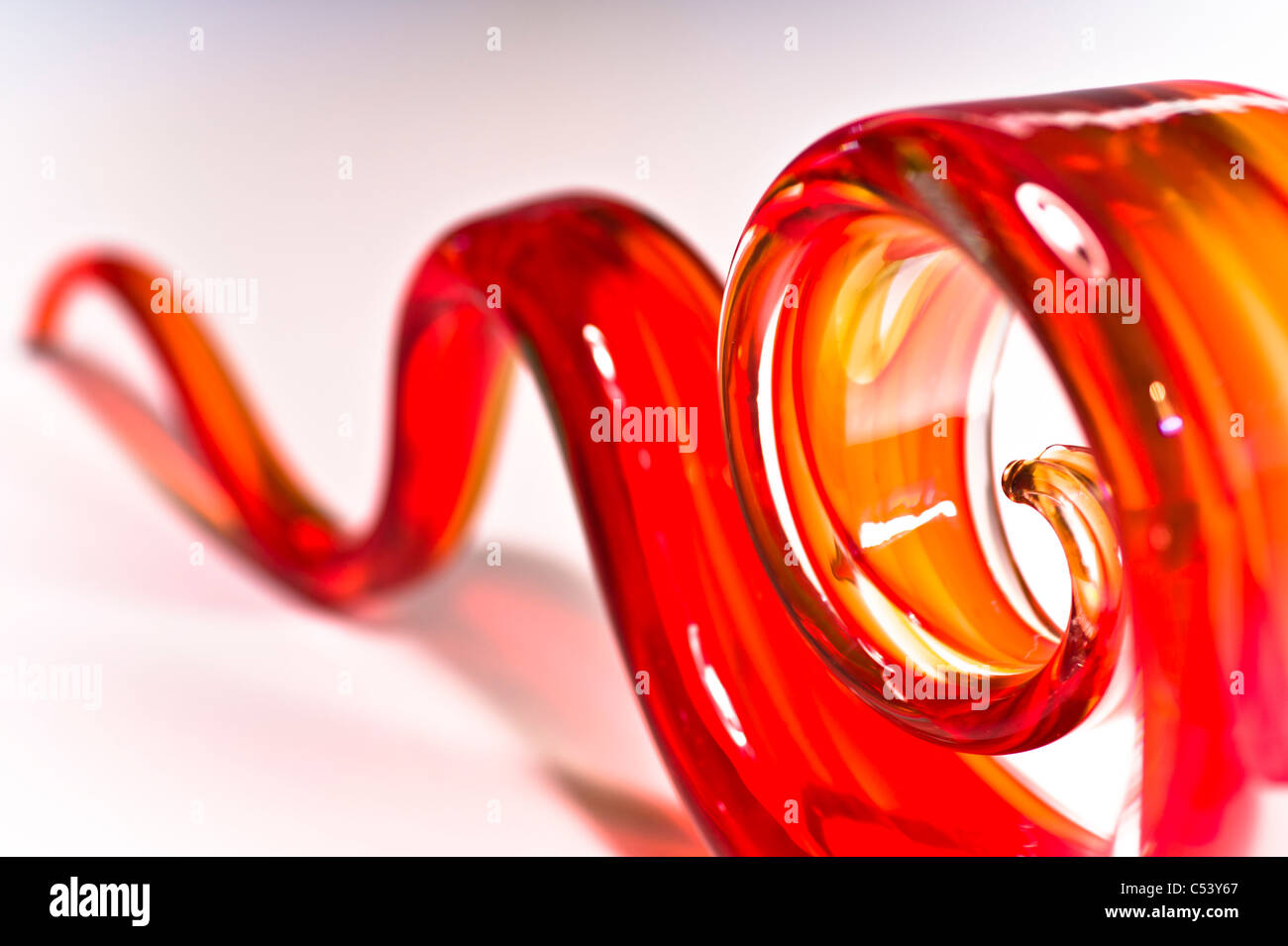A beautiful piece of glass art Stock Photo - Alamy