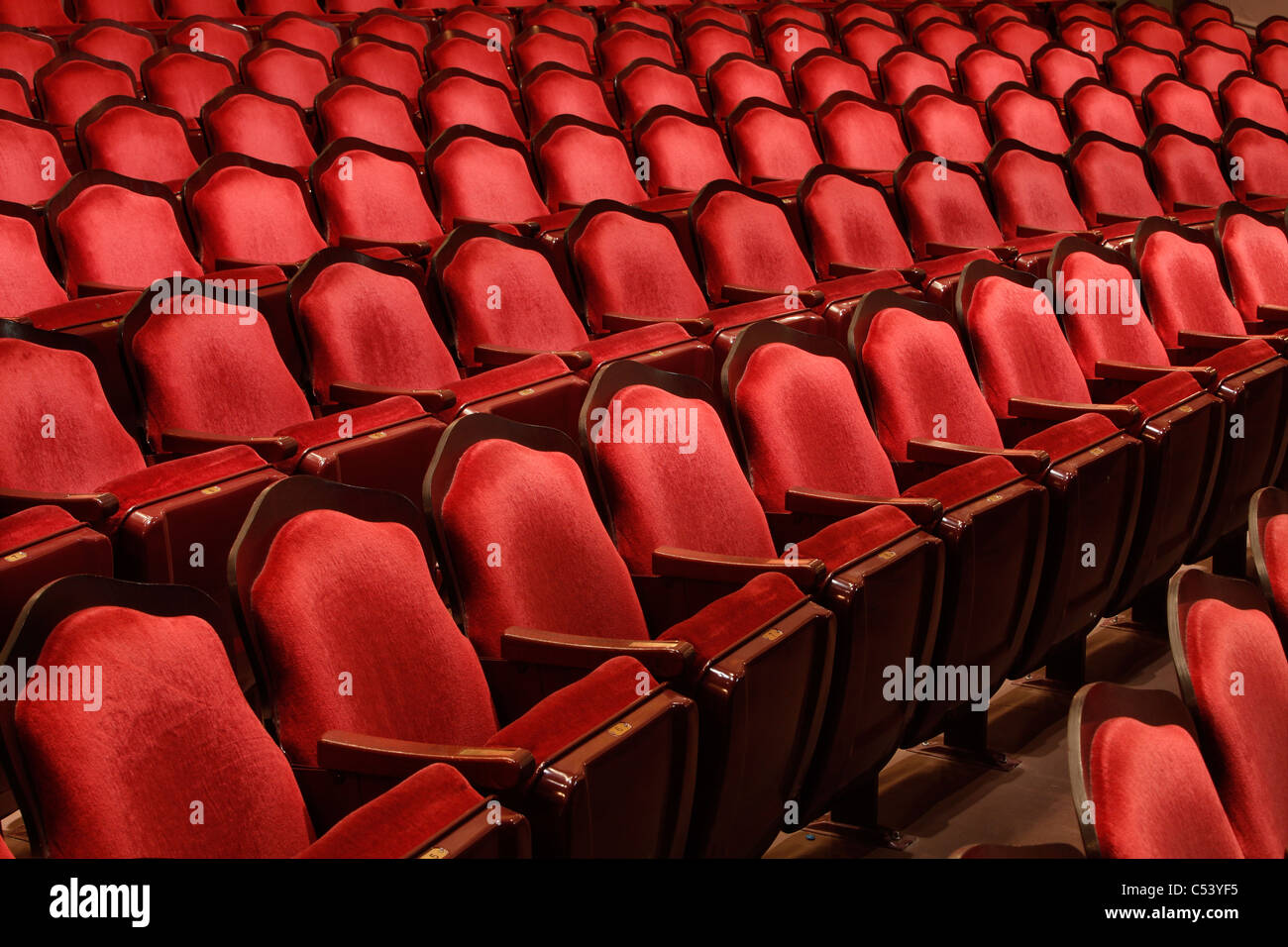 Theater seats hi-res stock photography and images - Alamy