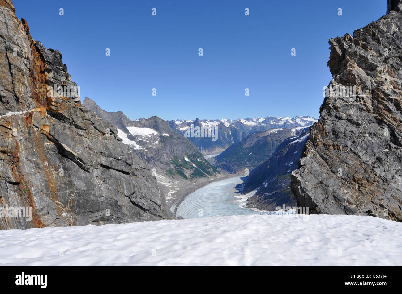 Juneau Ice Fields Stock Photo - Alamy