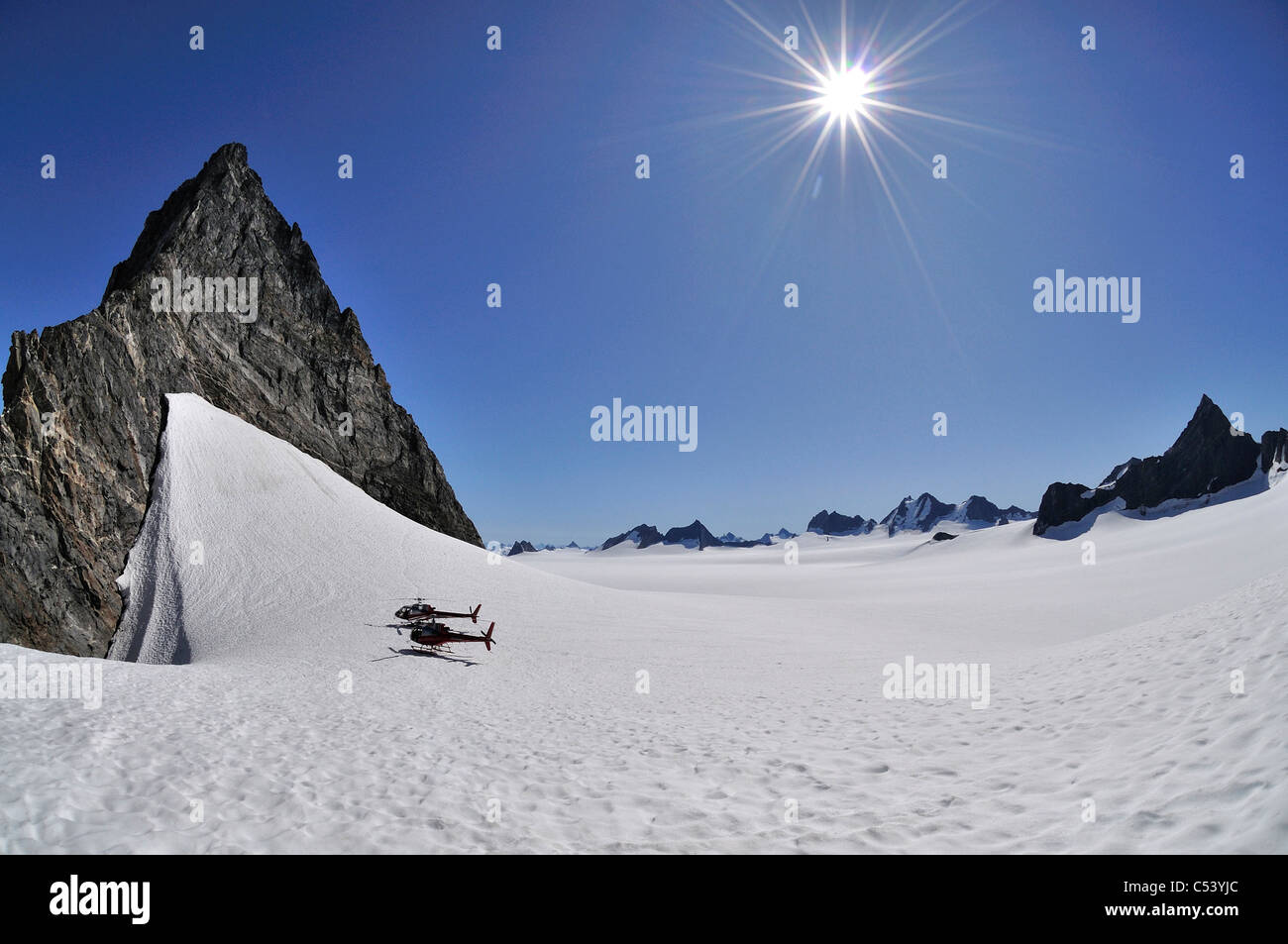 Juneau Ice Fields Stock Photo - Alamy