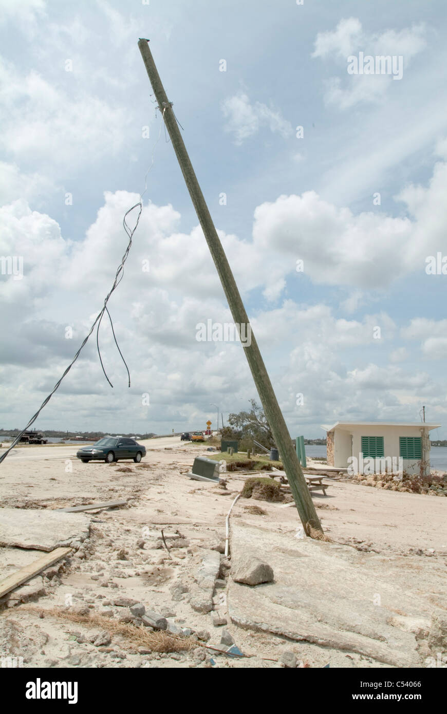 Hurricane Frances, Marti County, Stuart Causeway storm damage in ...
