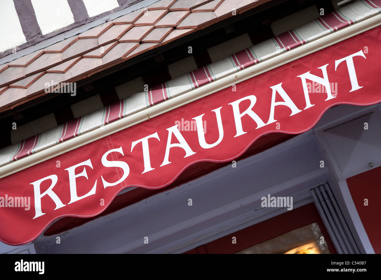 Restuarant sign hi-res stock photography and images - Alamy