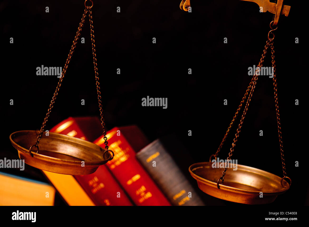 Law in the balance Stock Photo - Alamy