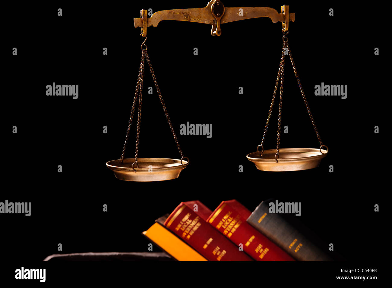 Law in the balance Stock Photo - Alamy