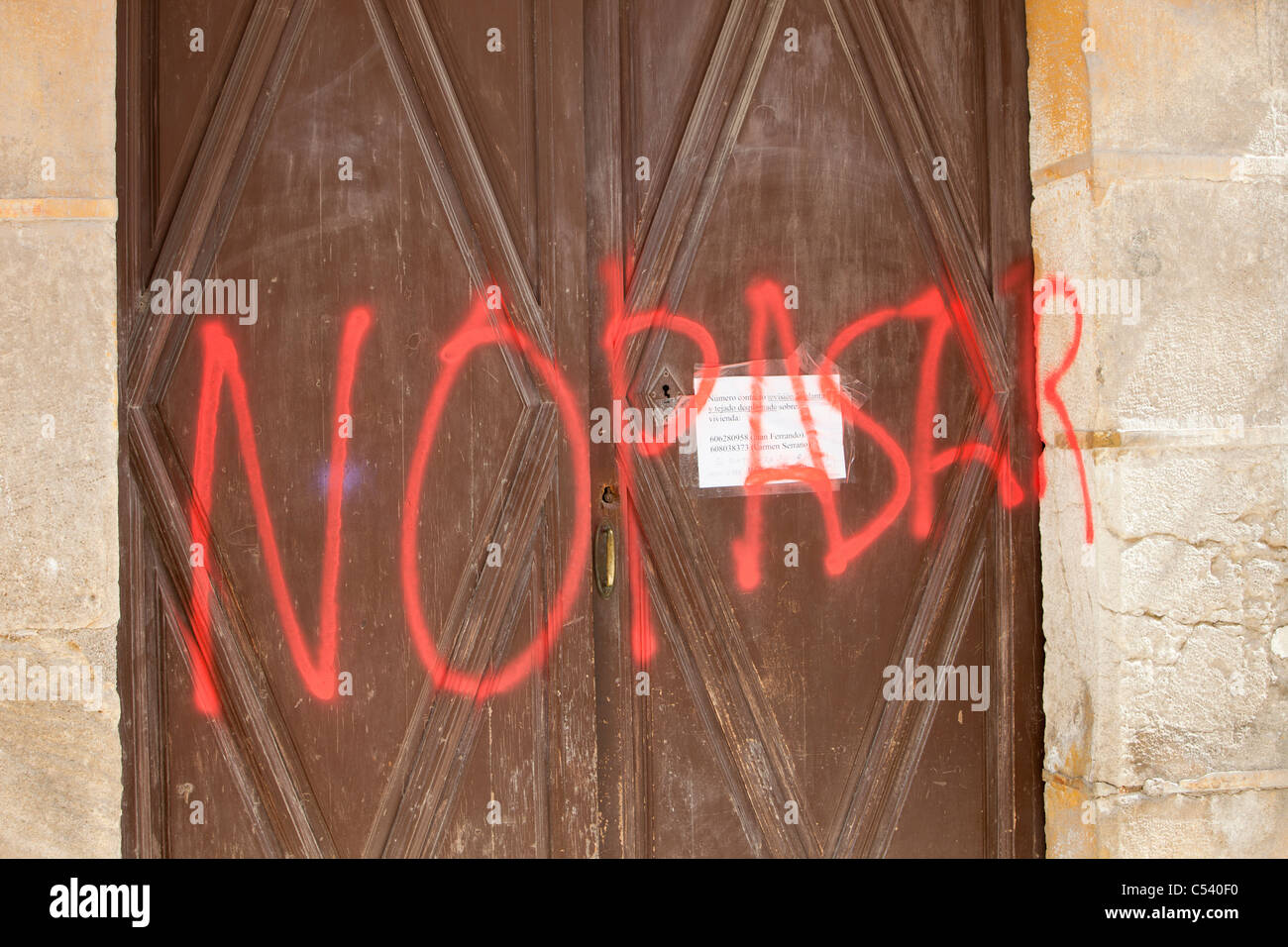 Barred From Entry High Resolution Stock Photography and Images - Alamy