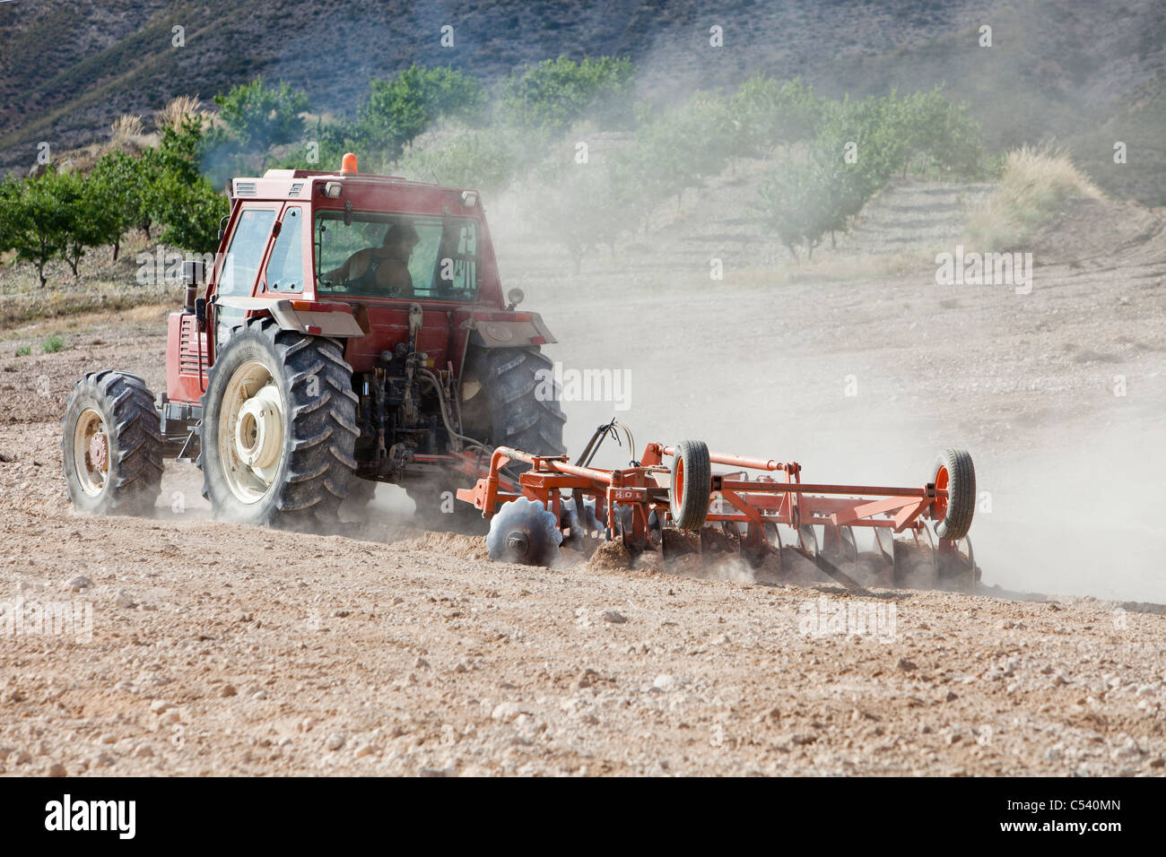 Dusty soil hi-res stock photography and images - Alamy