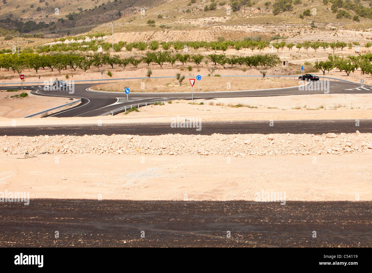Road being constructed hi-res stock photography and images - Alamy
