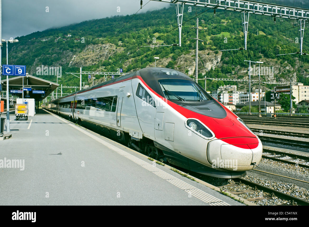 Swiss railways hi-res stock photography and images - Alamy