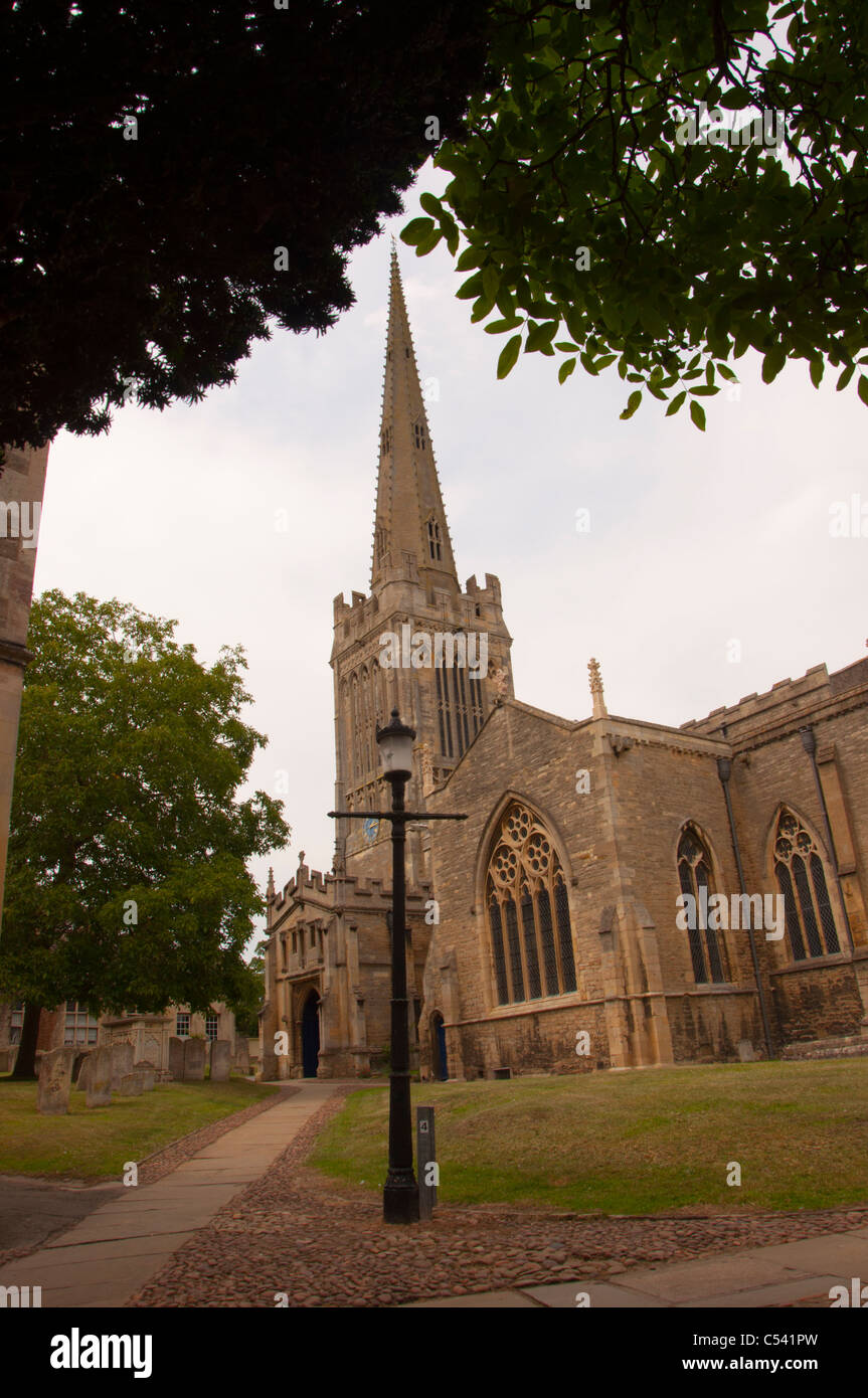 St.Peter's Church Oundle Stock Photo - Alamy