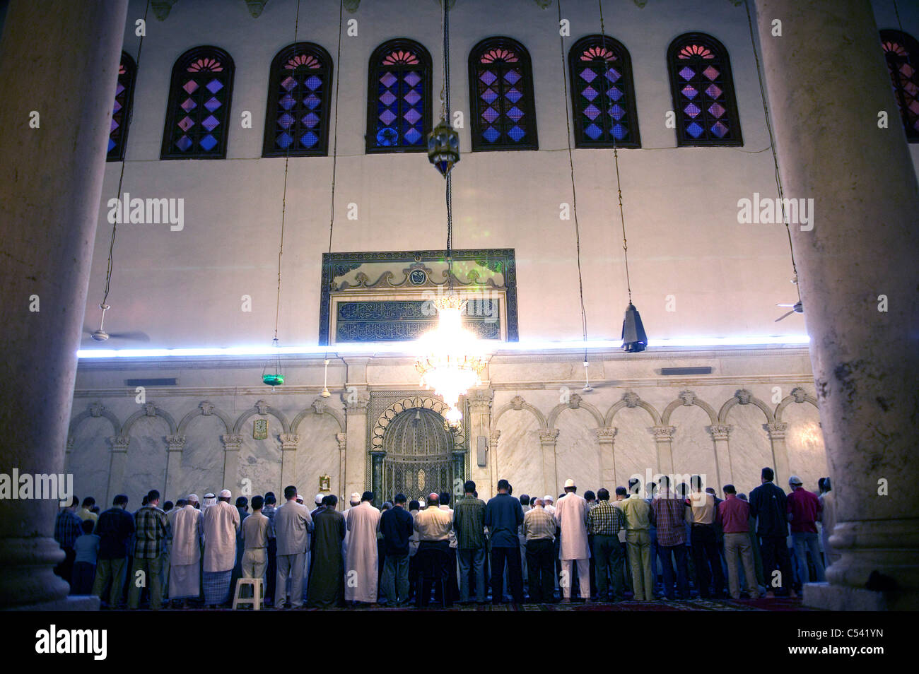 The Central Mosque, Damascus, Syria Stock Photo - Alamy