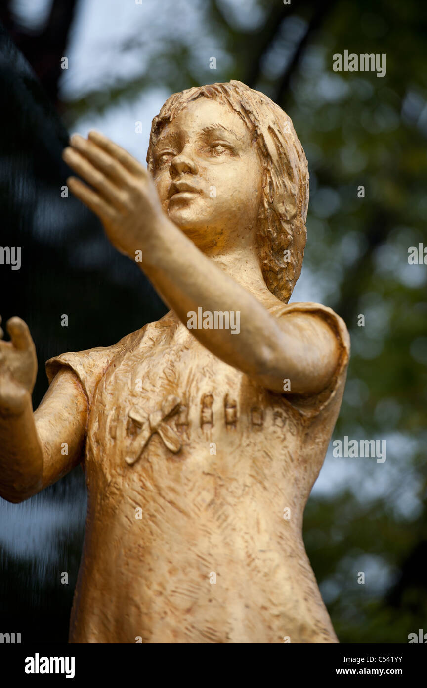 Statue at Nagasaki Atomic Bomb Museum, Nagasaki, Japan Stock Photo - Alamy