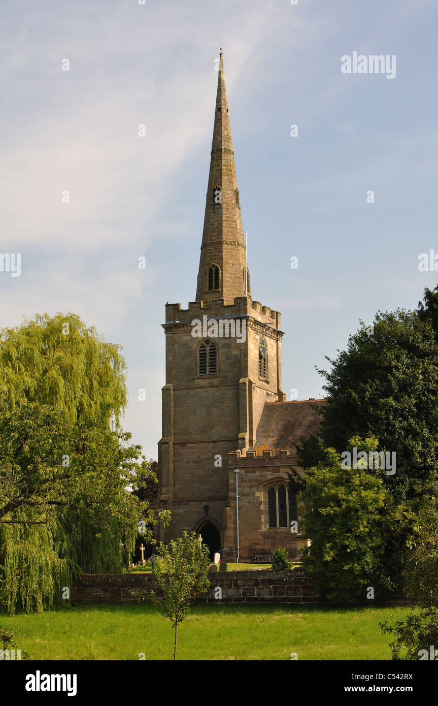 St. Cassian`s Church, Chaddesley Corbett, Worcestershire, England, UK ...