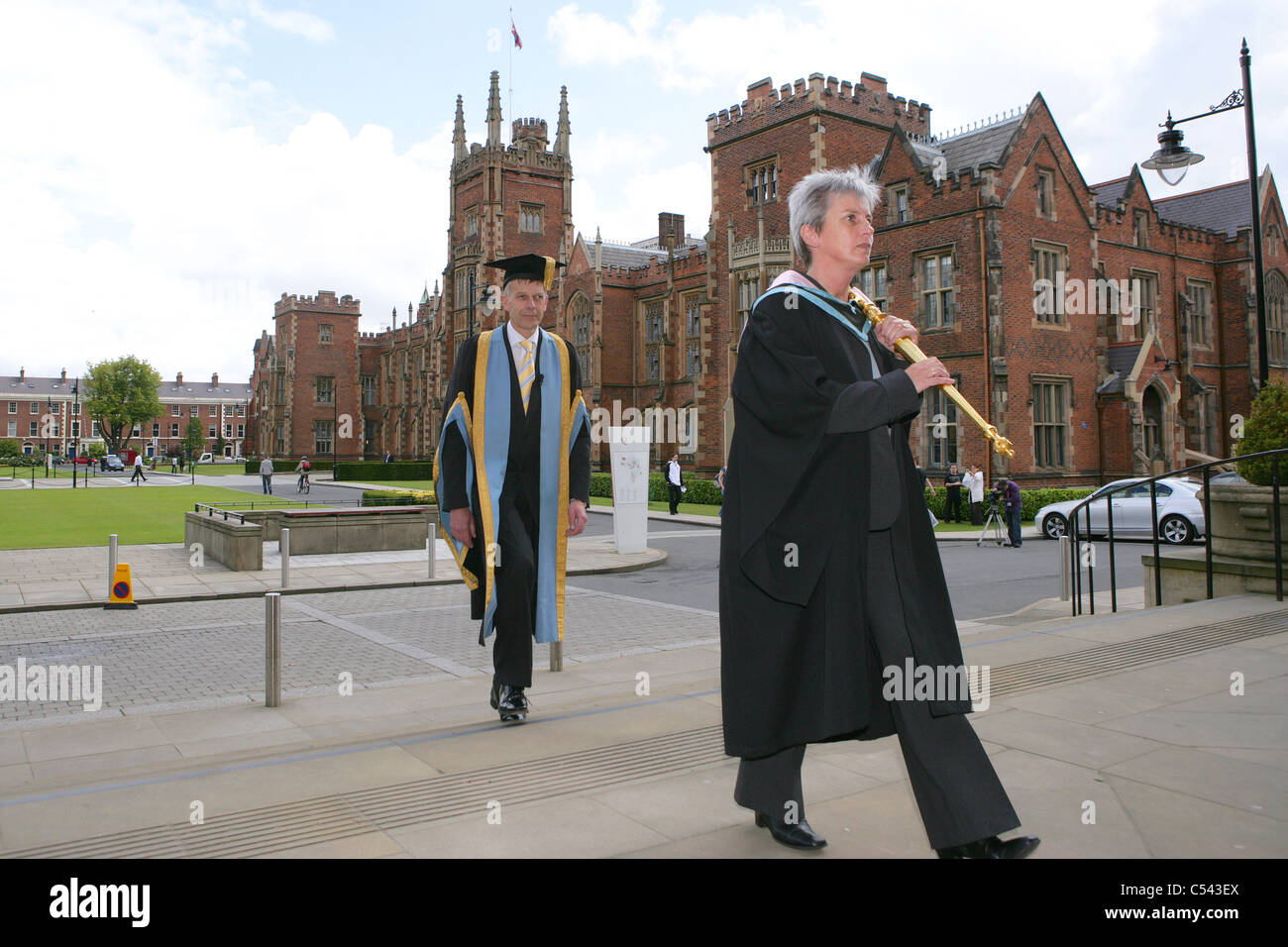 Vice-Chancellor of Queen's University Belfast Professor Sir Peter ...