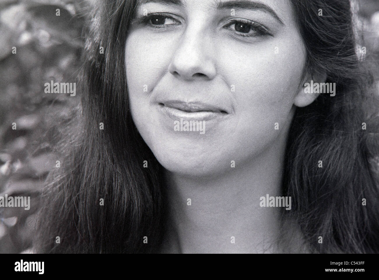 Positive feeling slight smile hi-res stock photography and images - Alamy