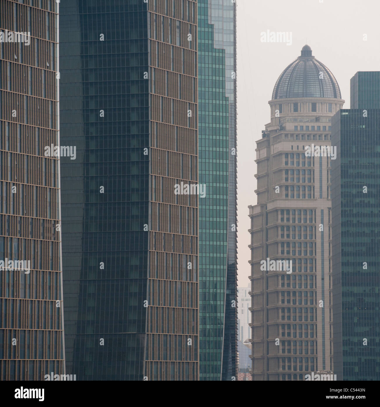 Buildings in a city, Pudong, Shanghai, China Stock Photo - Alamy