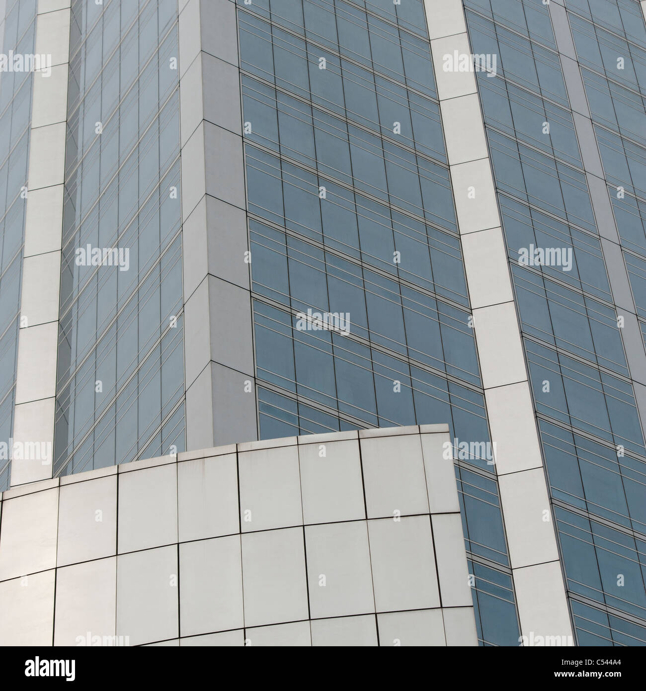 Skyscraper in a city, Tomorrow Square, People's Square, Shanghai, China ...