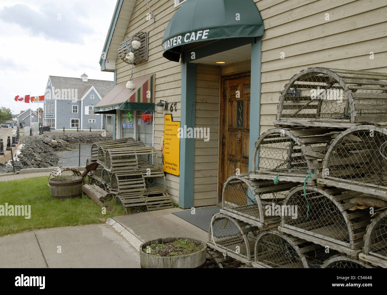 Waterfront buildings, Pictou, Nova Scotia, Canada Stock Photo - Alamy