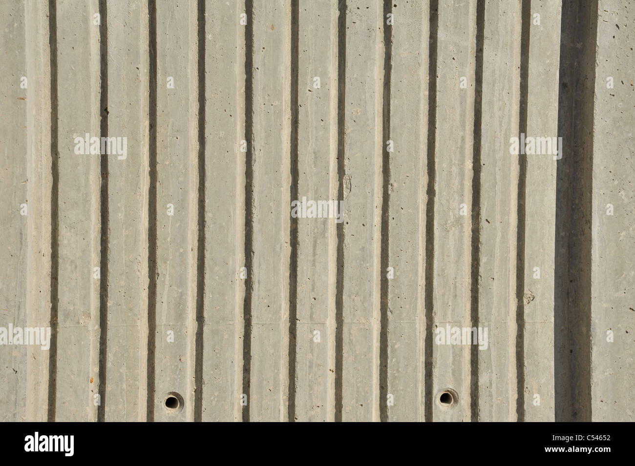 parallel lines in reinforced concrete Stock Photo - Alamy