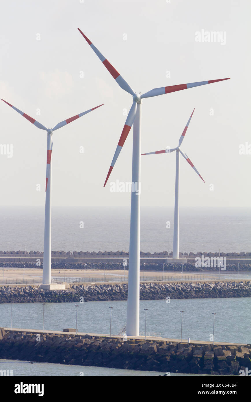 Belgium offshore wind farm hi-res stock photography and images - Alamy