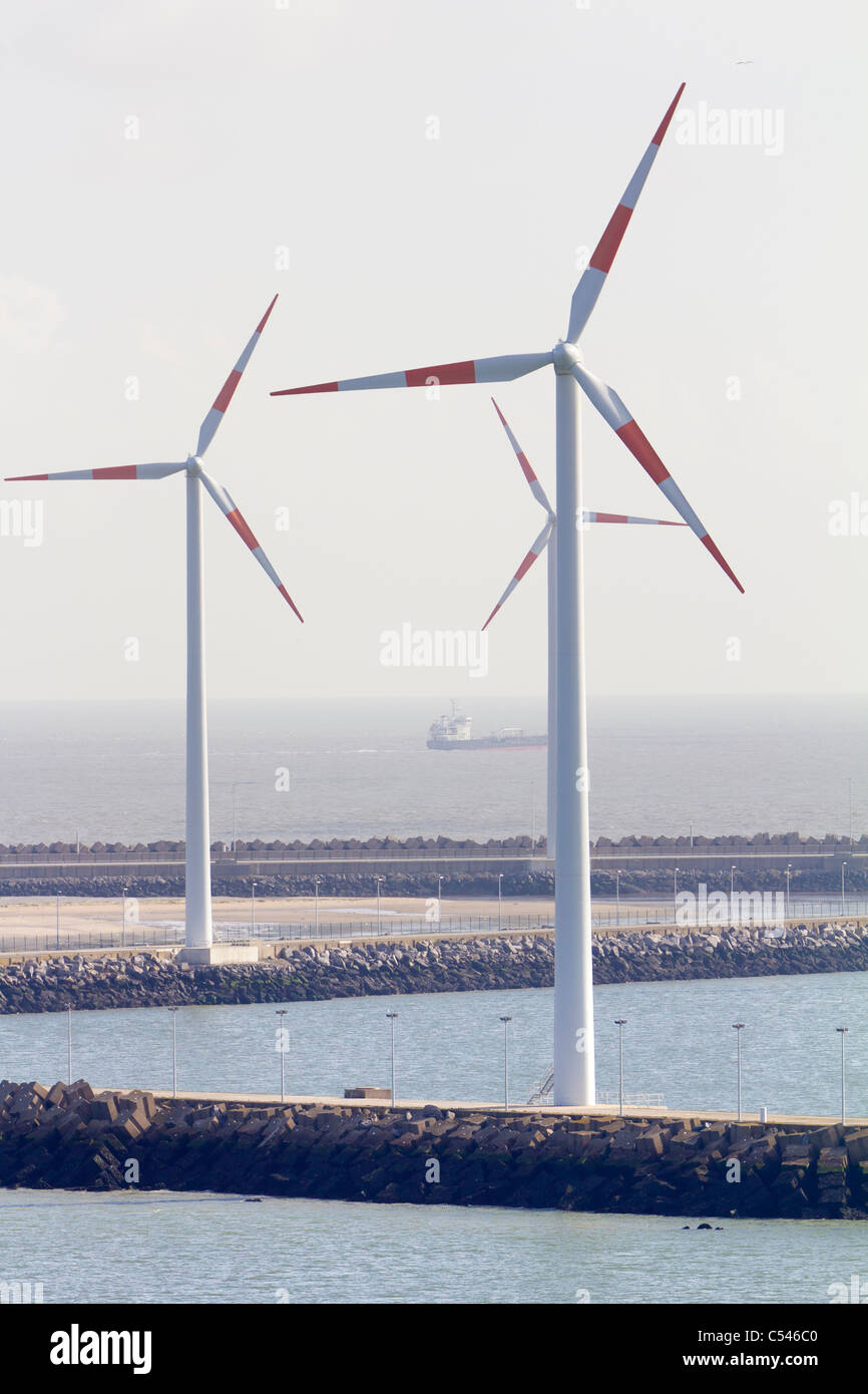 Belgium wind turbines hi-res stock photography and images - Alamy