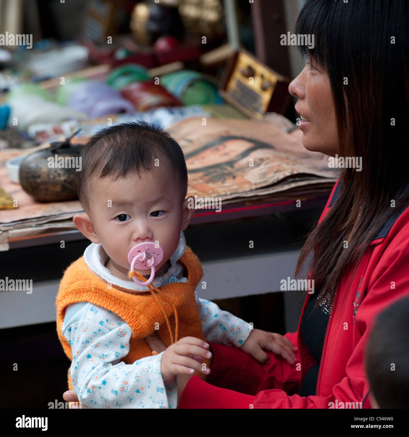 China boy babies hi-res stock photography and images - Alamy