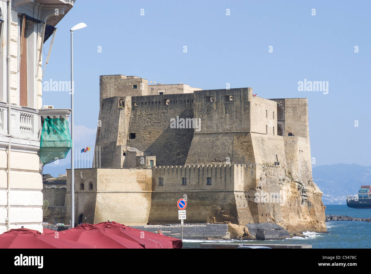 Castello dell 'Ovo, (Egg Castle) a famous historic landmark on the ...