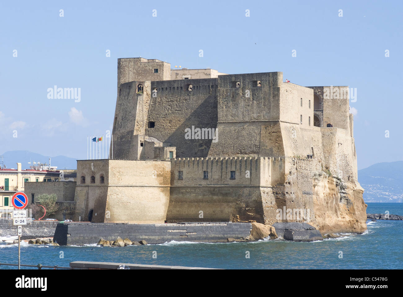 Castello dell 'Ovo, (Egg Castle) a famous historic landmark on the ...