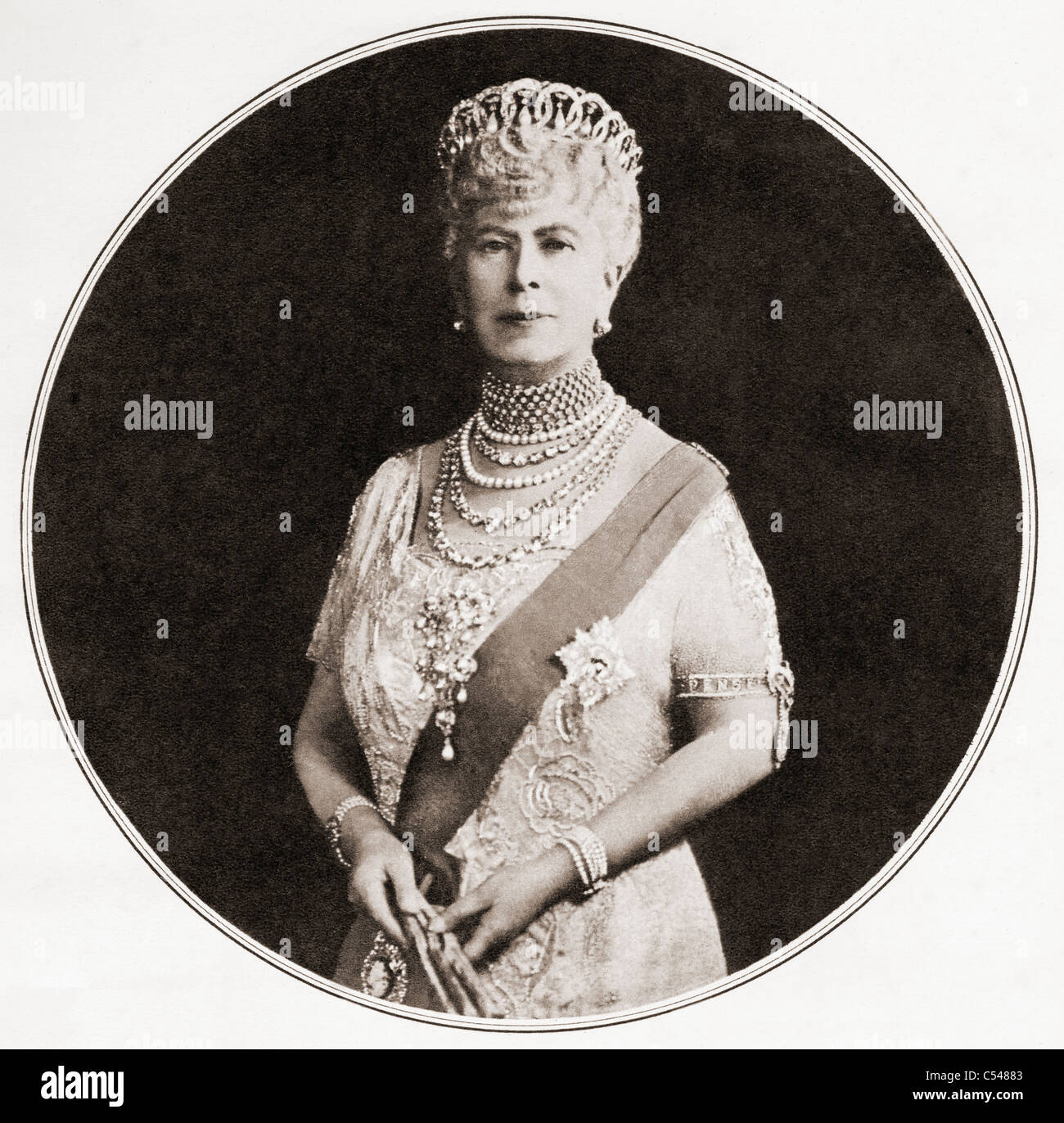 Mary of Teck, Victoria Mary Augusta Louise Olga Pauline Claudine Agnes ...