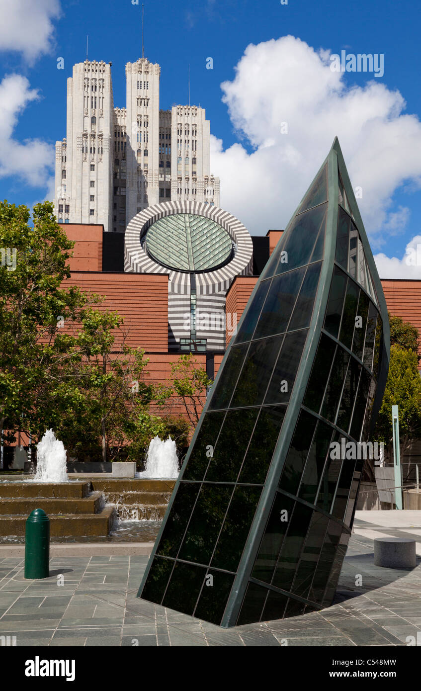 Museum of Modern Art, SFMOMA, Financial District towers, City of San ...